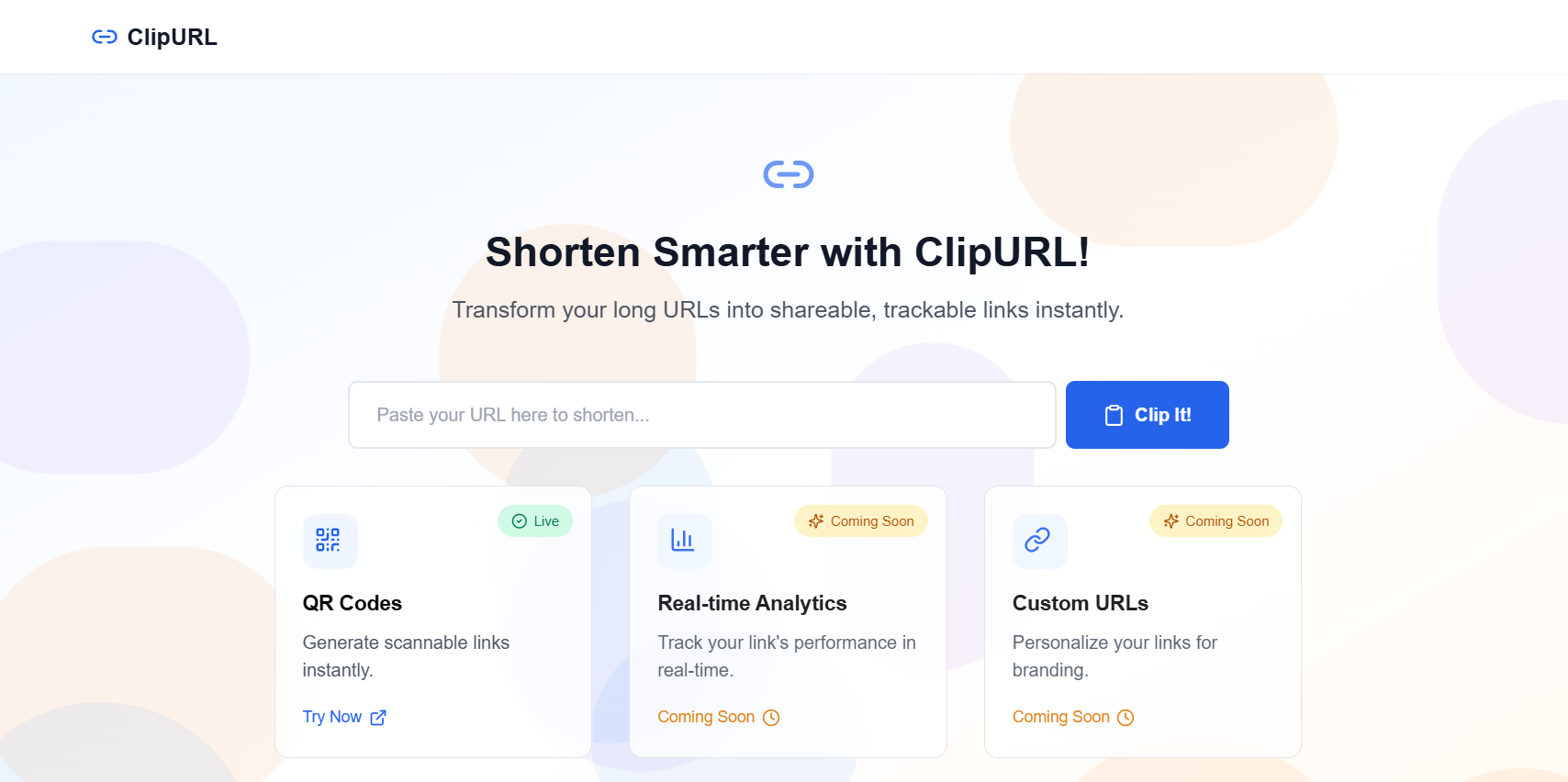 ClipURL - The Best URL Shortener for Smarter Links | clipurl.tech